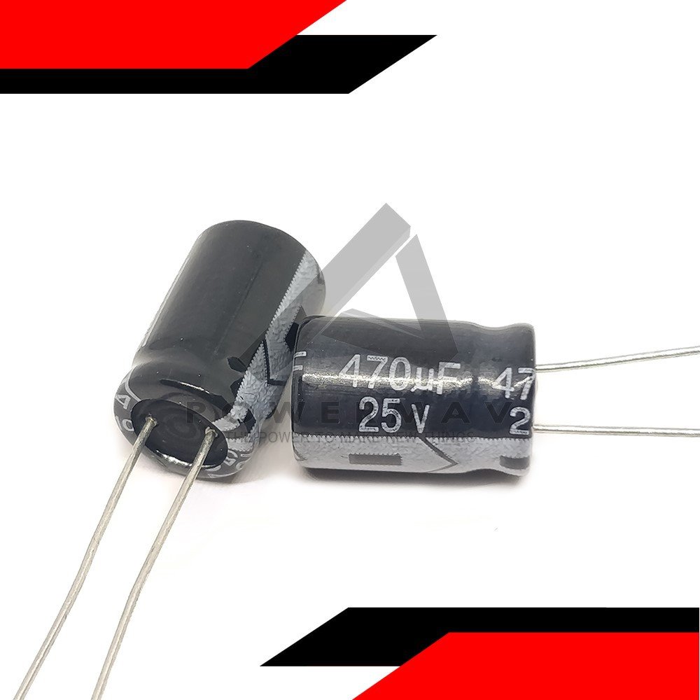 2pcs 100uf 25v Capacitor - PowerMav Electronics