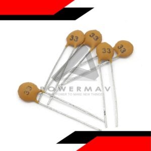 5pcs 33pf ceramic capacitor - PowerMav Electronics Store