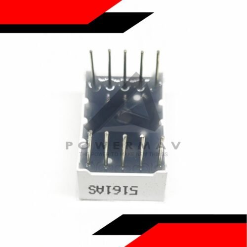 0.56inch 1 digit 7 segment cathode 5161AS - PowerMav Electronics Store