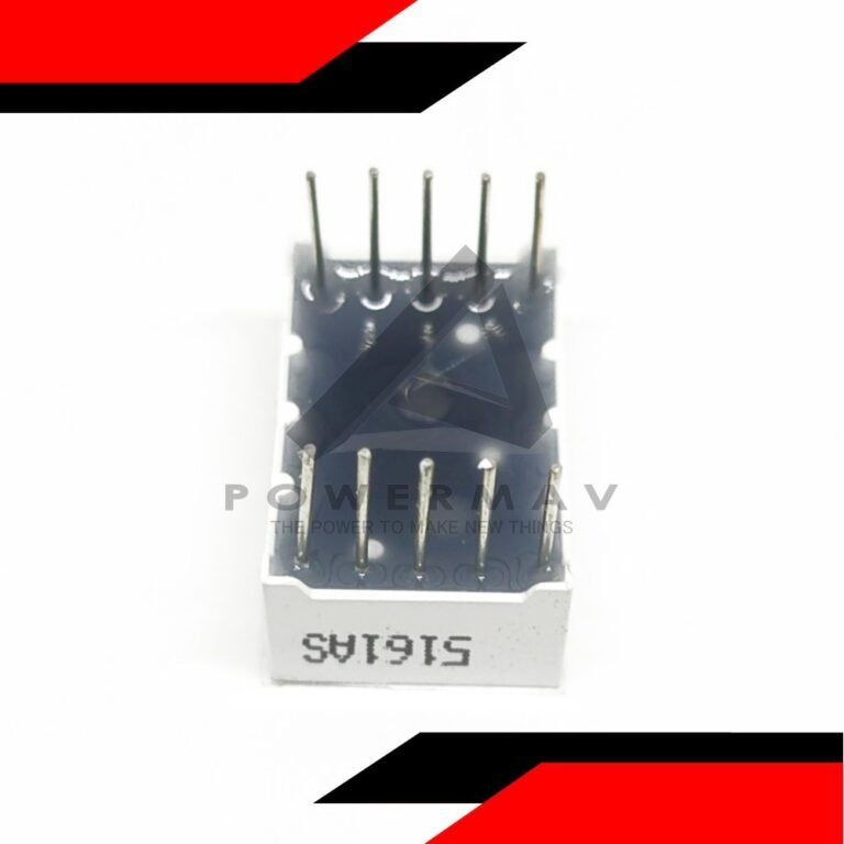 0.56inch 1 digit 7 segment cathode 5161AS - PowerMav Electronics Store