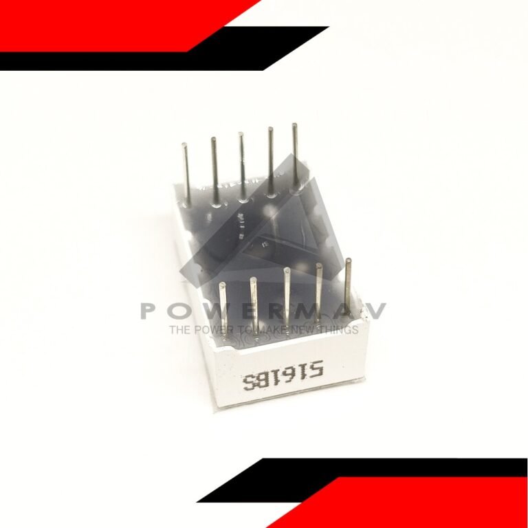 0.56inch 1 digit 7 segment common anode 5161BS - PowerMav Electronics Store