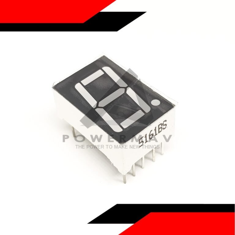 0.56inch 1 digit 7 segment common anode 5161BS - PowerMav Electronics Store