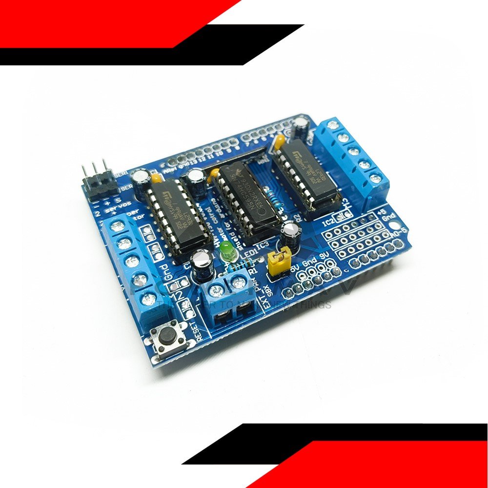 L293D Motor Driver Shield - PowerMav Electronics Store