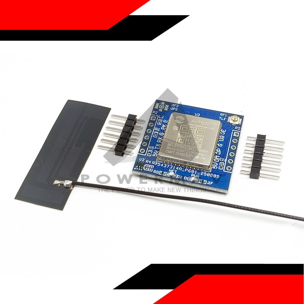 AIR780E 4G MODULE with Antenna - PowerMav Electronics Store