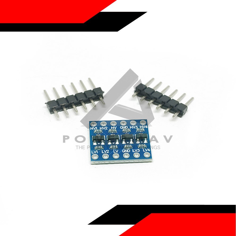 4 Channel Logic Level Converter (Bi-Directional) - PowerMav Electronics ...